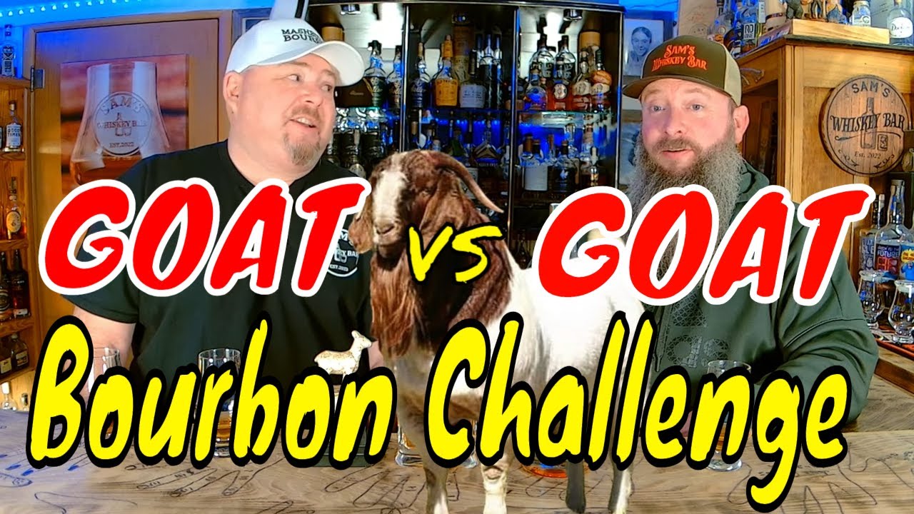 GOAT Bourbon Challenge!!! #tasteoff #goat #whiskeytube - YouTube
