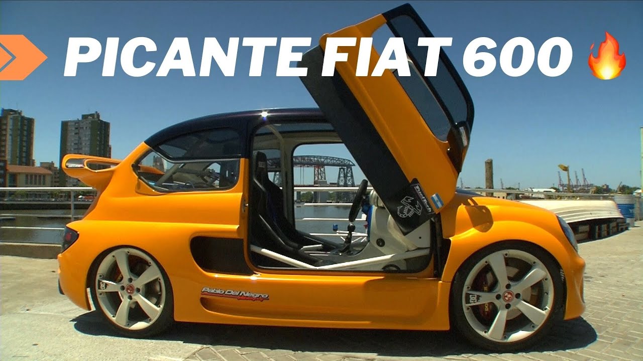 🔥 FIAT 600 de 180hp | SUPERMODIFICADO | El Garage Tv - YouTube