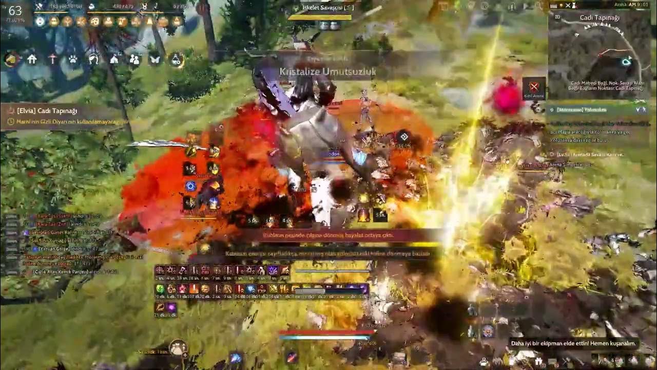 BDO | Hexe Sanctuary | Awakening Sage 298K | [LVL 2 LS+Blessing] 30 min/10500 Trash - YouTube