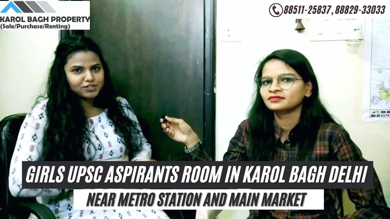 Girl UPSC Aspirants Room in Karol Bagh | Best PG For UPSC Aspirant In ...