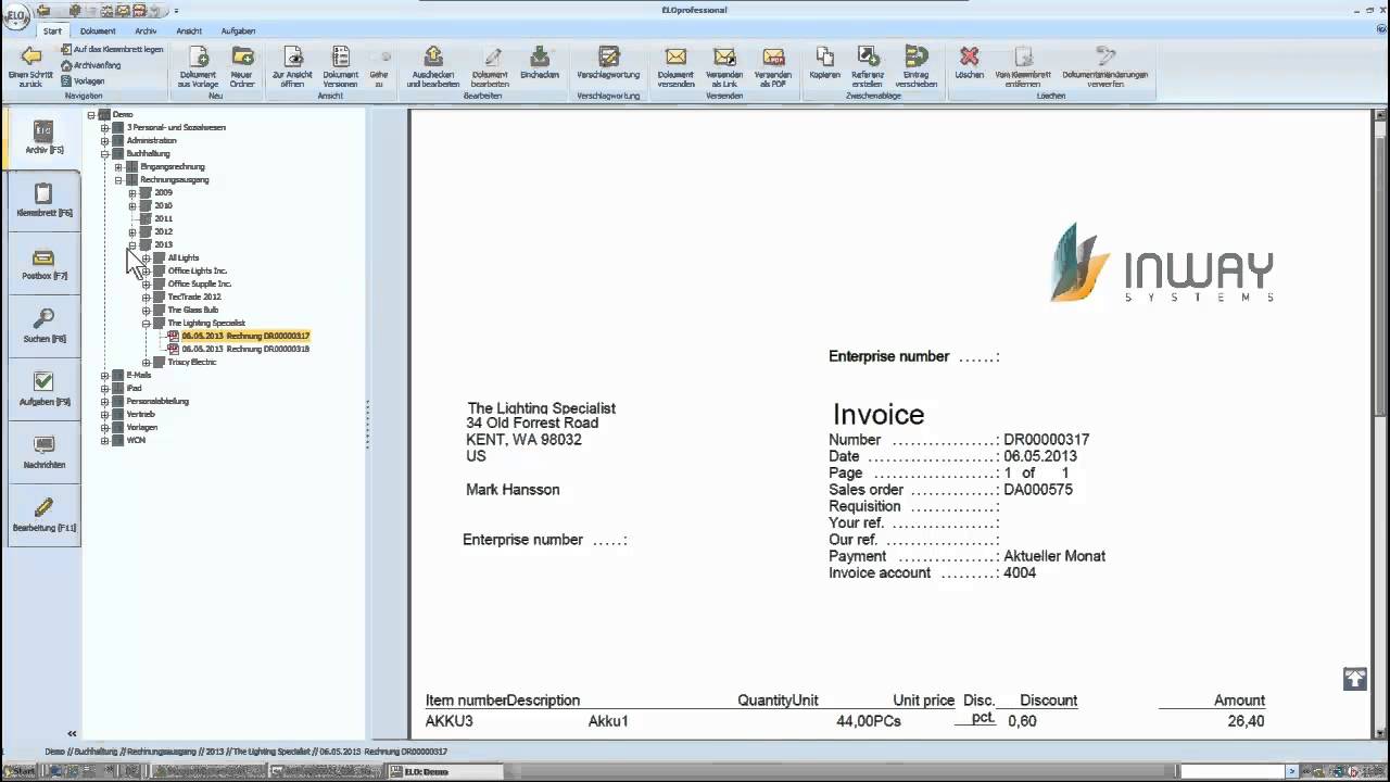 DMS-One - der Einstieg ins Dokumentenmanagement mit ELO und Dynamics AX ...