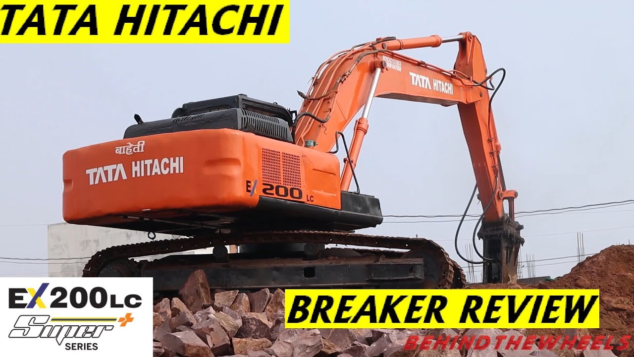 TATA Hitachi EX 200LC Review | Price | Mileage | Maintenance - YouTube