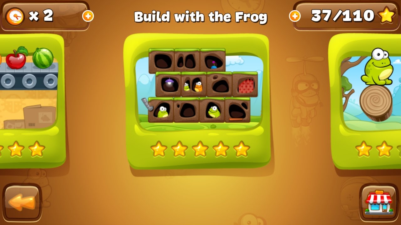 tap the frog level build with the frog - YouTube