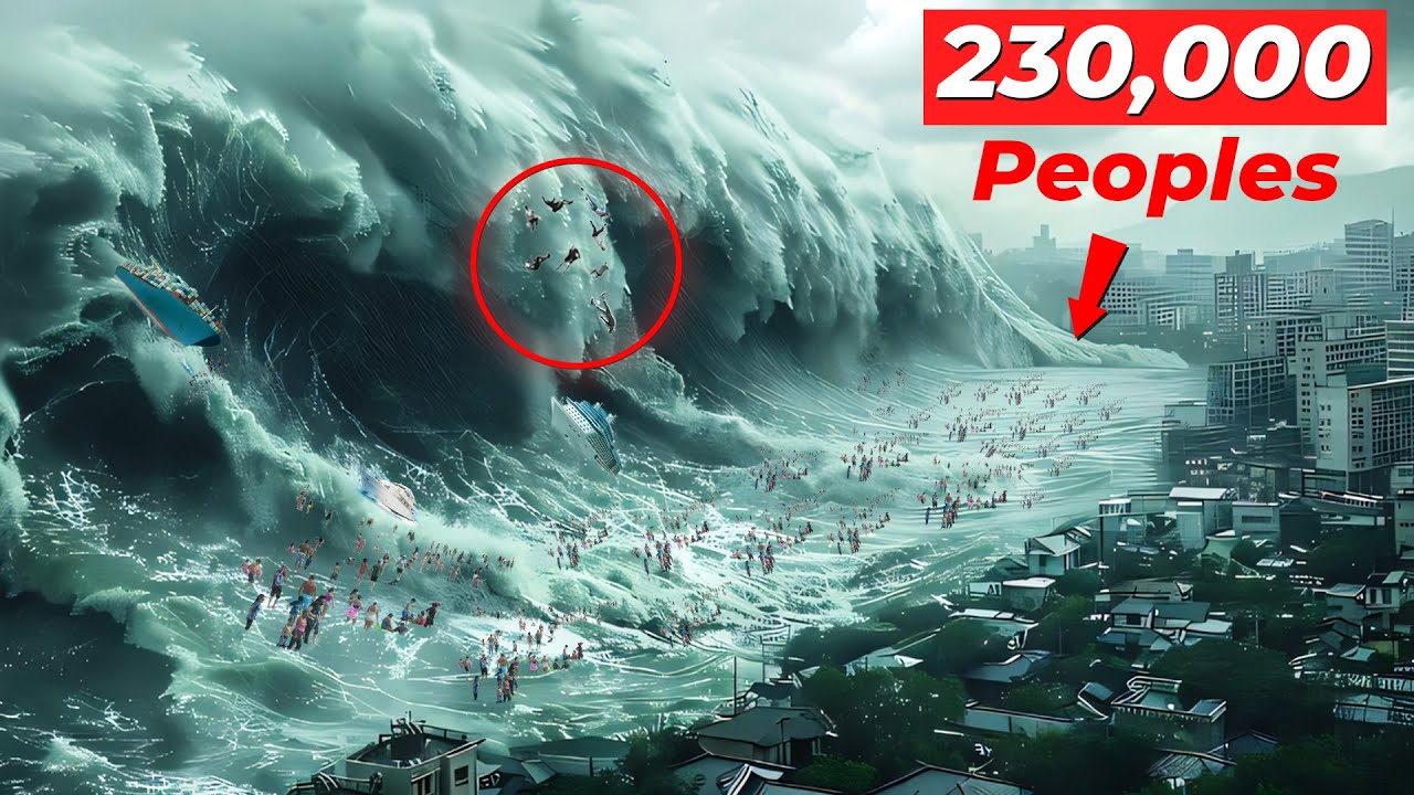 The Monster Tsunami Wave That Killed 230,000 Peoples 😱 - YouTube