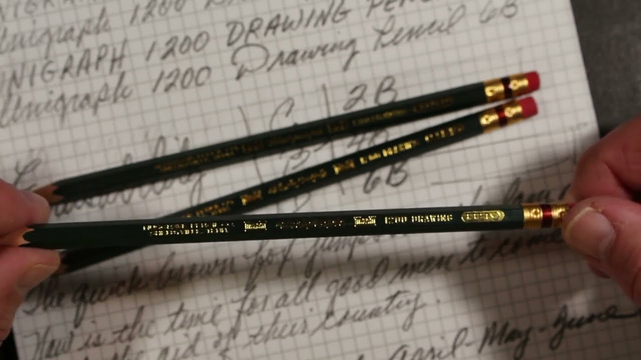 Musgrave Unigraph Pencil Review - YouTube