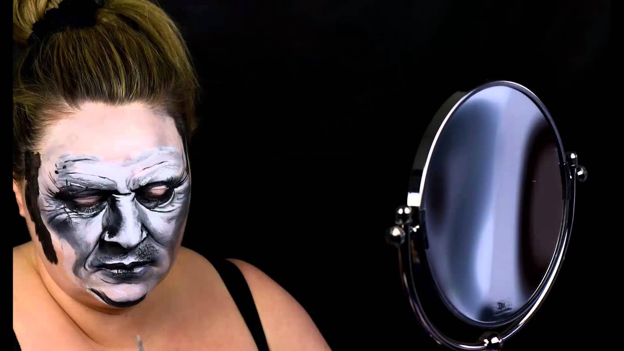 Maria Malone-guerbaa makeup artist paints herself as Anthony Hopkins ...