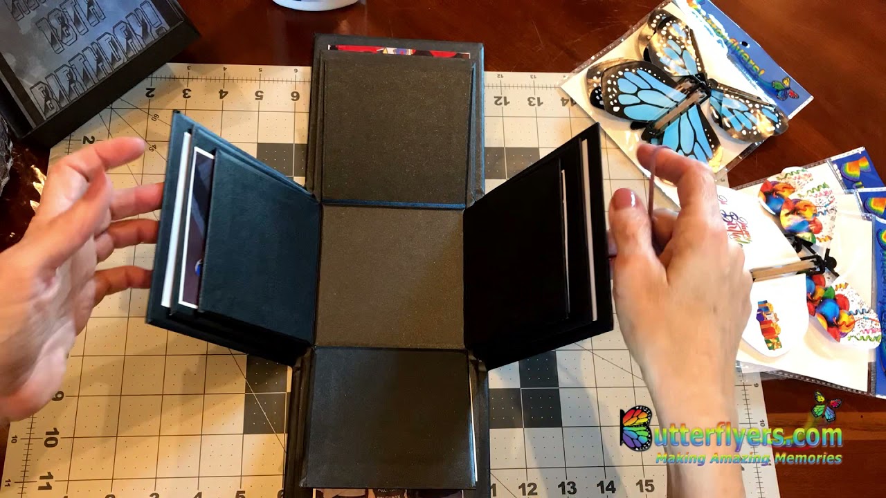 How To Decorate The Exploding Butterfly Gift Box From Butterflyers.com ...