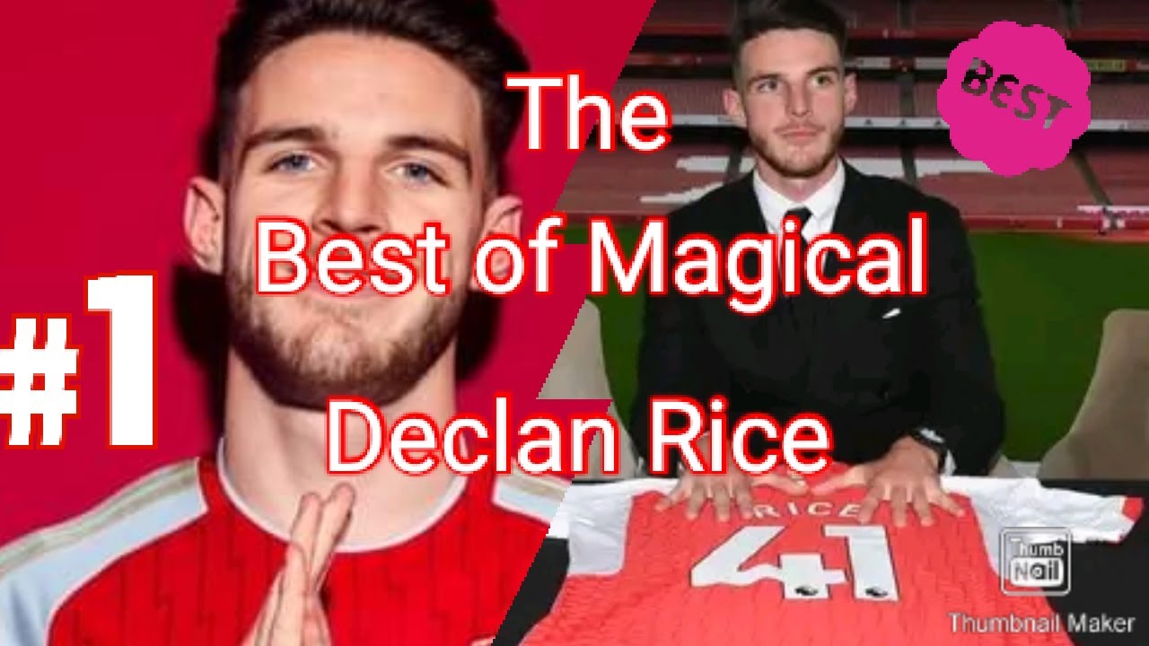Declan Rice Highlight and Skills | The Best of Magical Declan Rice - YouTube