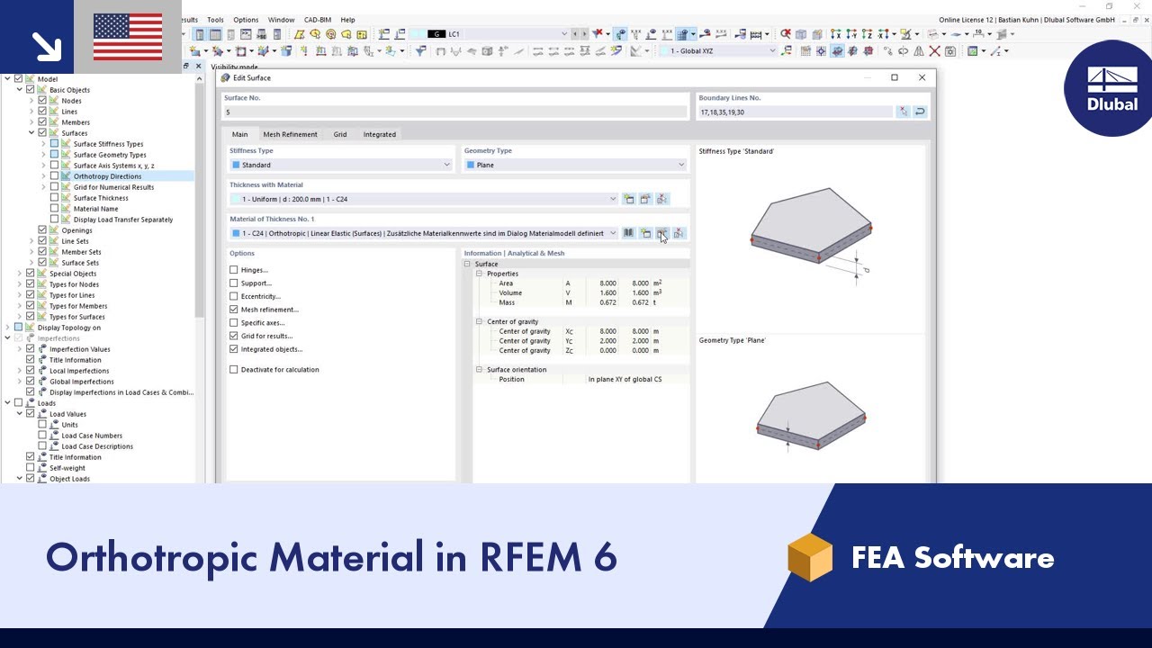 Orthotropic Material - YouTube