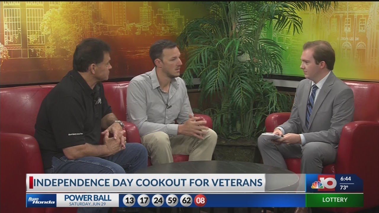 Independence Day Cookout for Veterans - YouTube