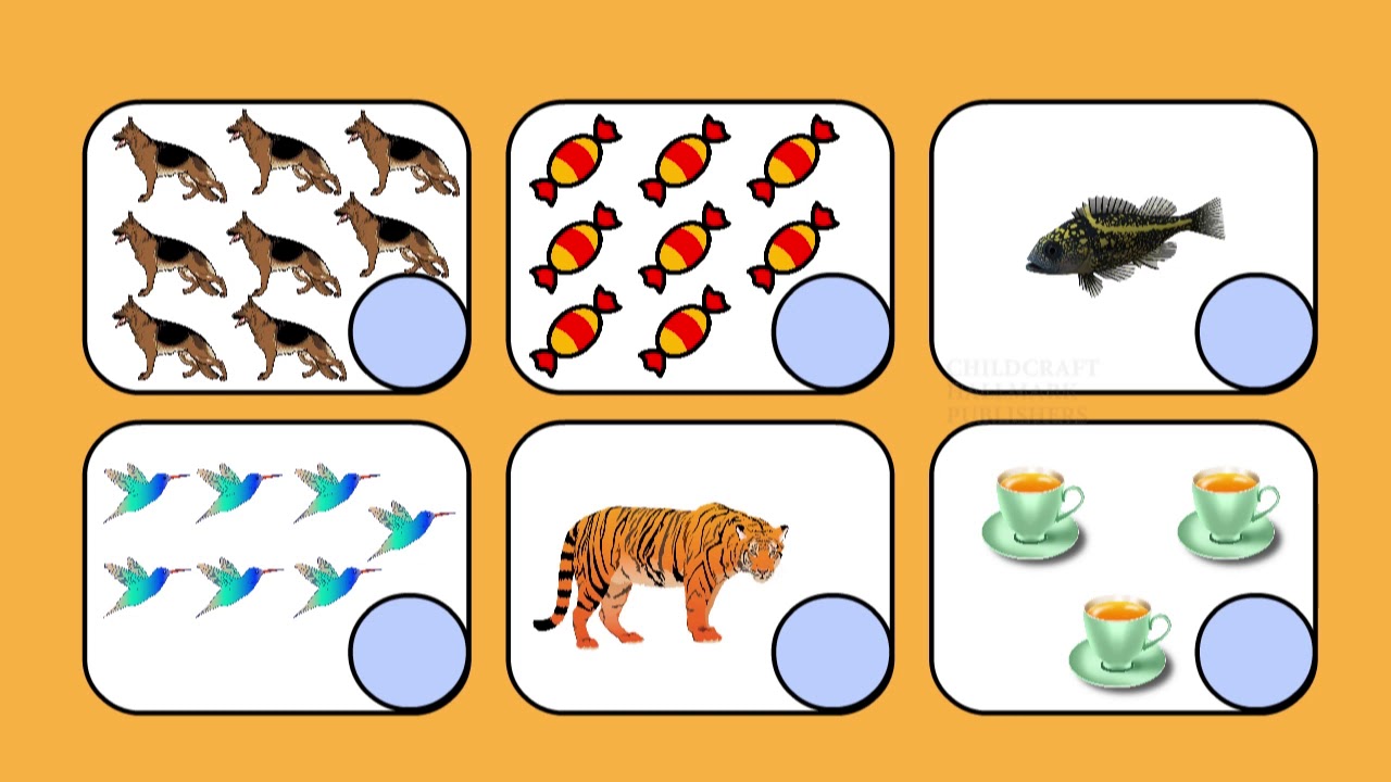 UKG MATHS TERM 1 5 ONE AND MANY - YouTube