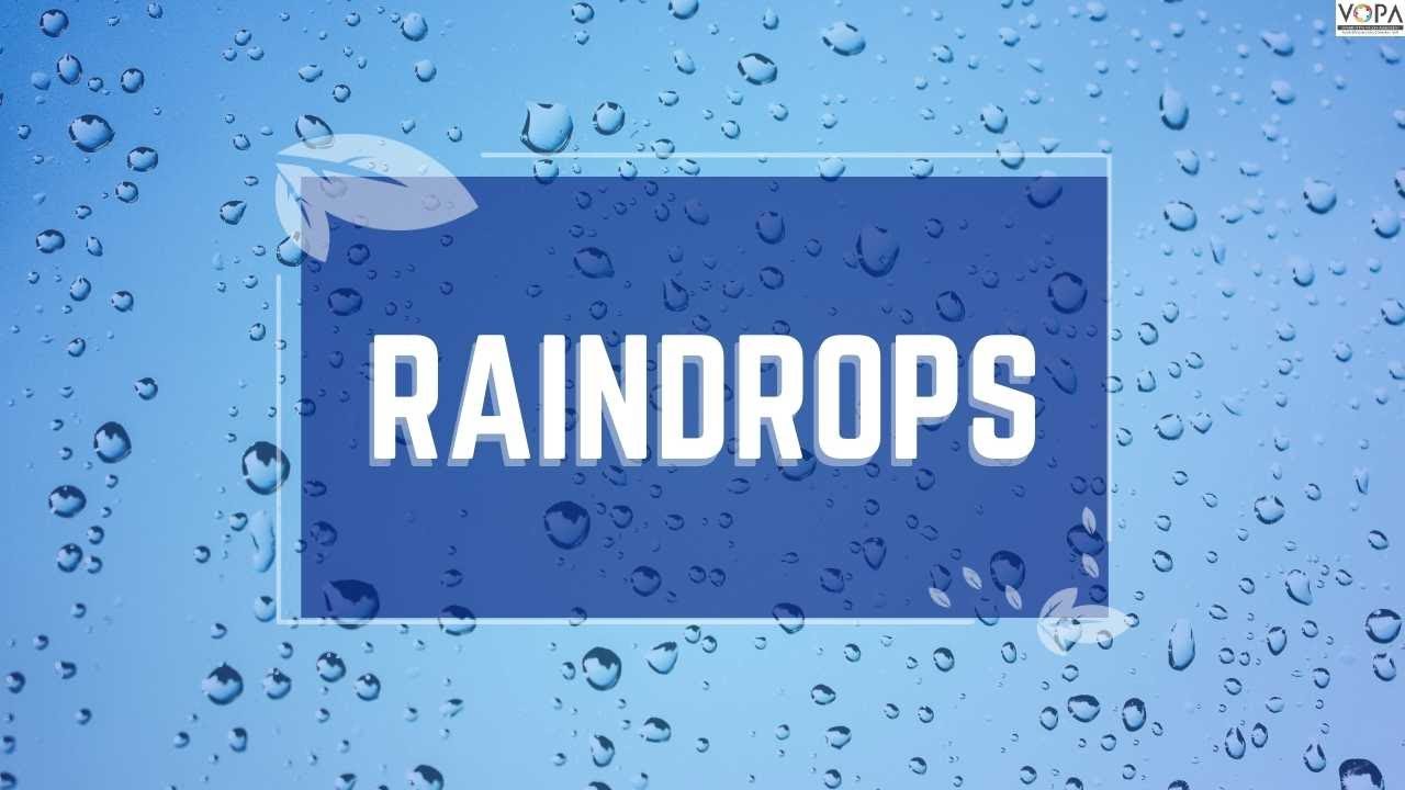 4th | English | Chap no.7 | Raindrops | V3 | V-School - YouTube