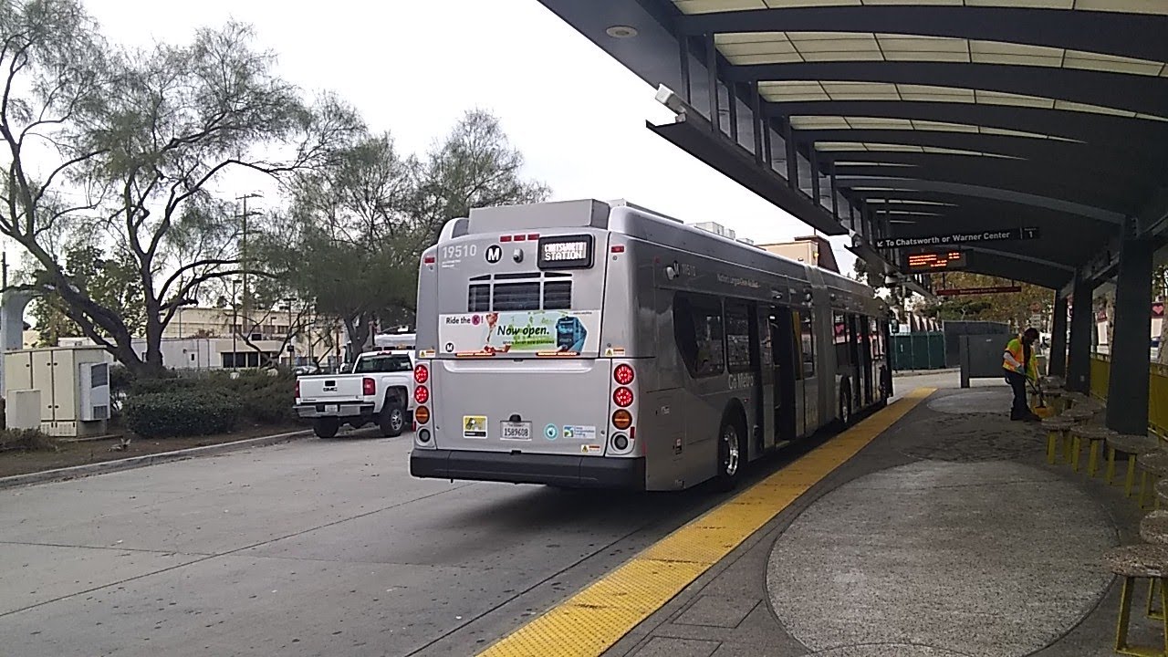 2019 LACMTA New Flyer XE60 19510 - YouTube