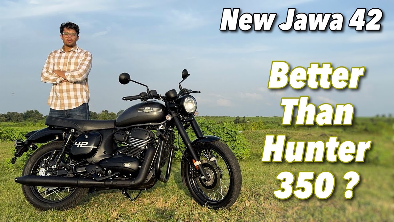 2024 Jawa 42 New Model Review - Better Than Royal Enfield Hunter 350 ...