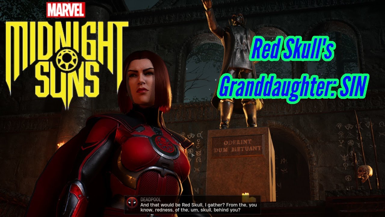 Marvel Midnight Suns- Red Skull's Granddaughter: Sin [Spoilers alert ...