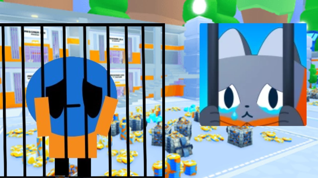 Playing Pet Simulator 99 Prison World Update - YouTube