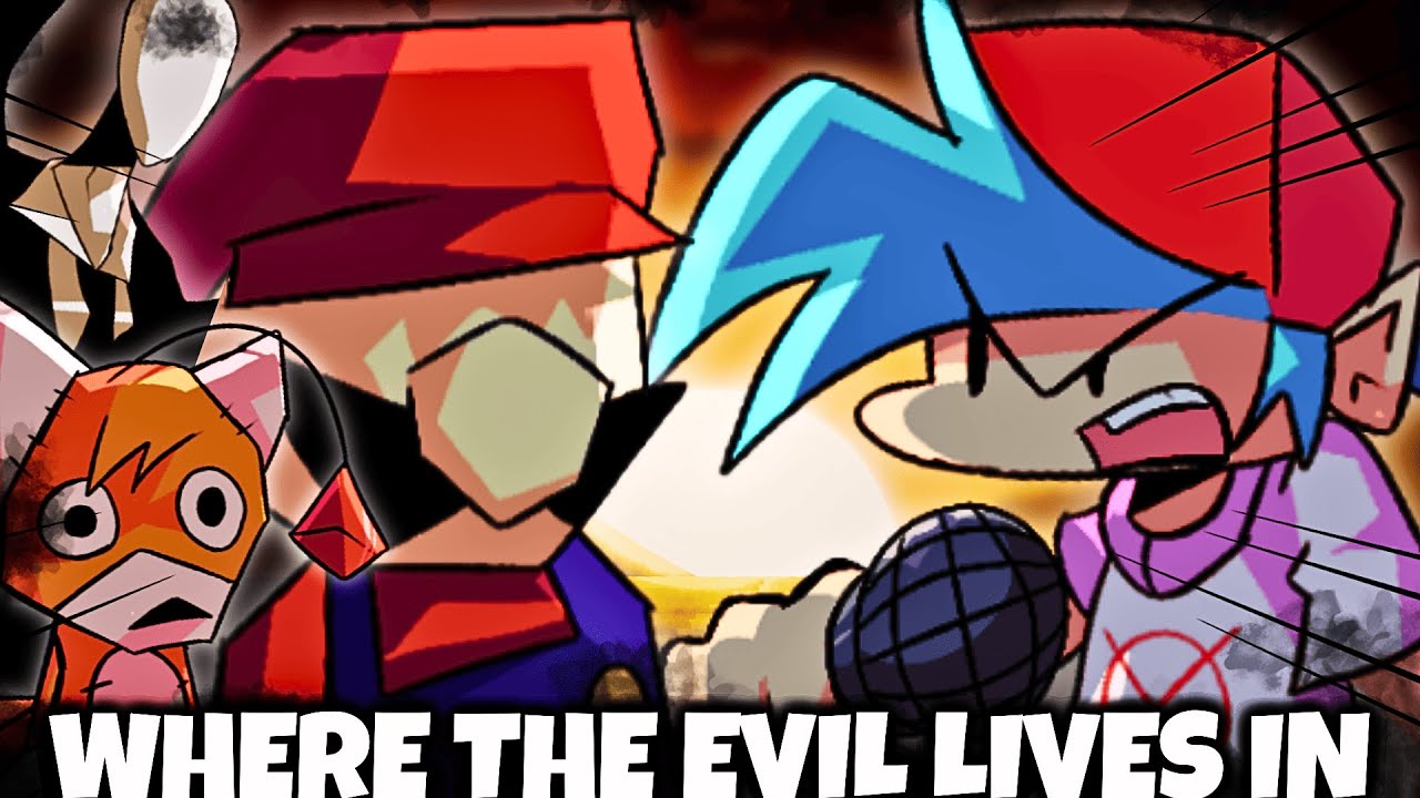 Friday Night Funkin' Mod WHERE THE EVIL LIVES IN [THE ENHANCER UPDATE ...