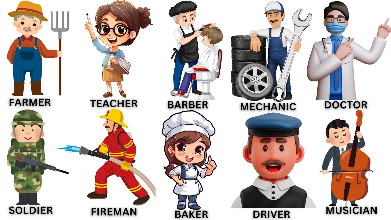 Jobs for Kids | What Do You Do? | Occupations | Kindergarten, Preschool ...