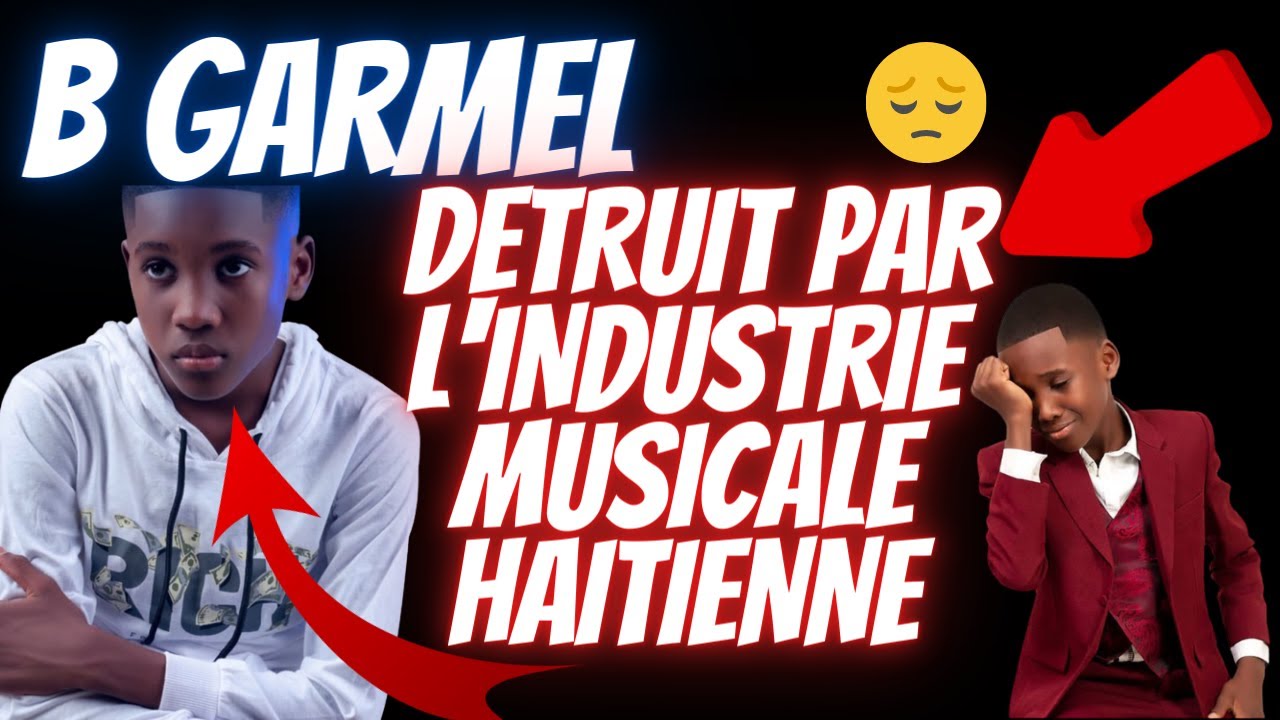 BGARMEL, Une star du compas Haitien piétiné par les autres du milieu ...