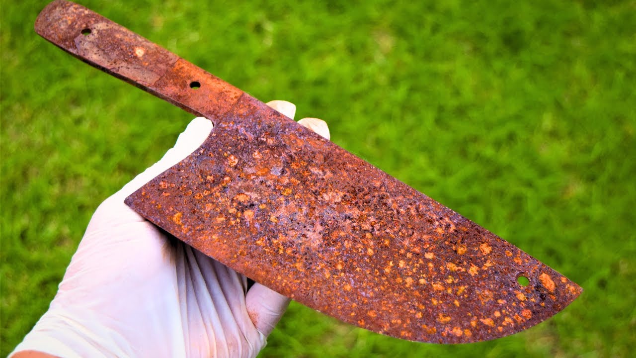 BUTCHER AX RESTORATION // SIMPLE TOOLS - YouTube
