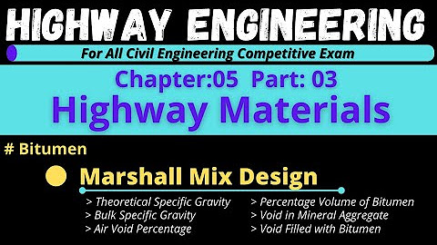 HIGHWAY ENGINEERING - YouTube