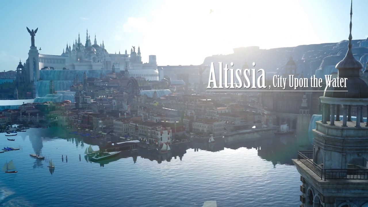 Final Fantasy XV 4K Ultra HD Altissia Gameplay - YouTube