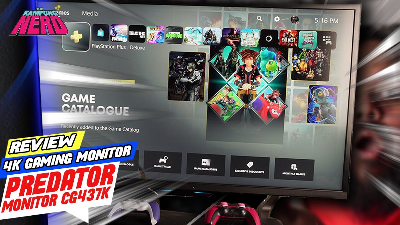 Monitor 4K Paling BESAR Pernah Aku Guna! (Acer Predator CG437K 43 ...