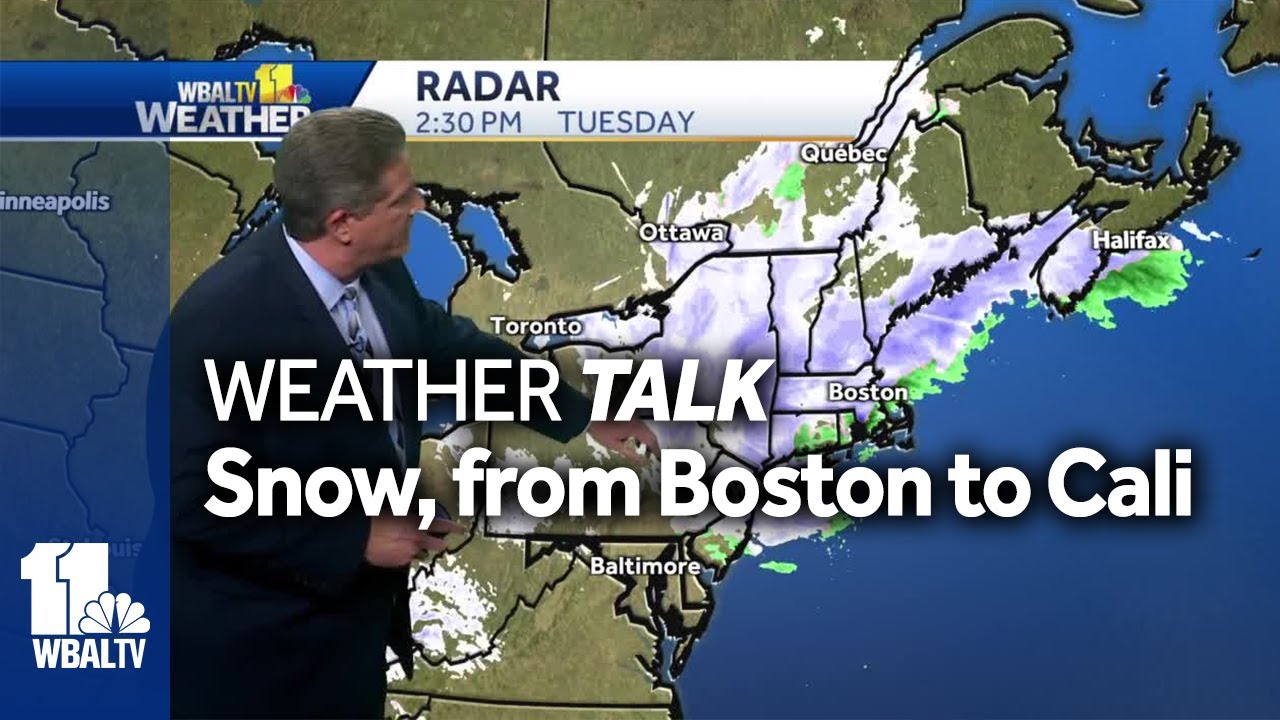 Weather Talk: Two monster storms hit opposite ends of the U.S. - YouTube