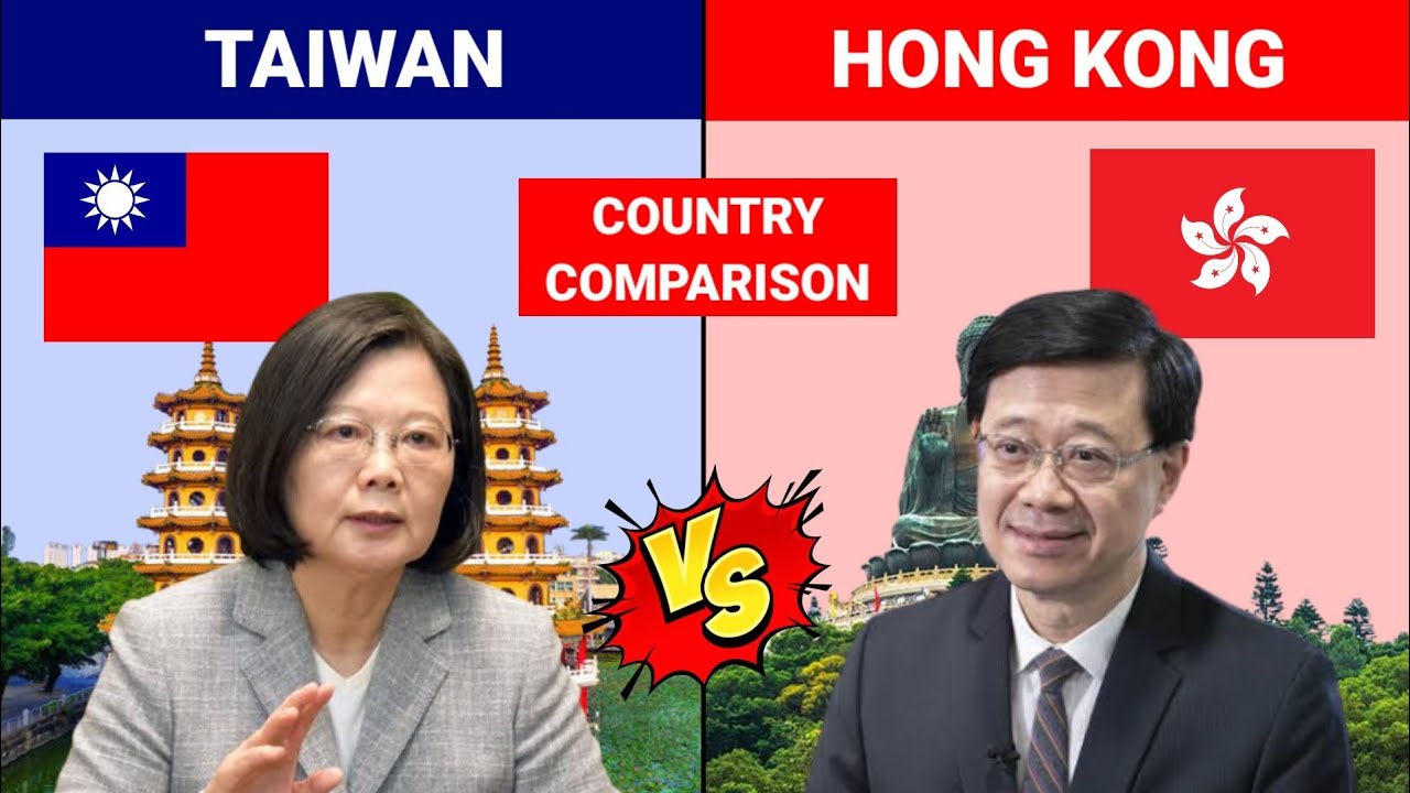 Taiwan Vs Hong Kong || Country Comparison 2023 || Versus Kingdom - YouTube