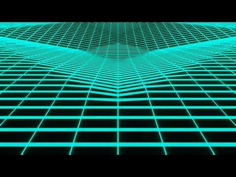 Light Blue Infinite Wavey Abstract VJ Loop Tutorial - YouTube
