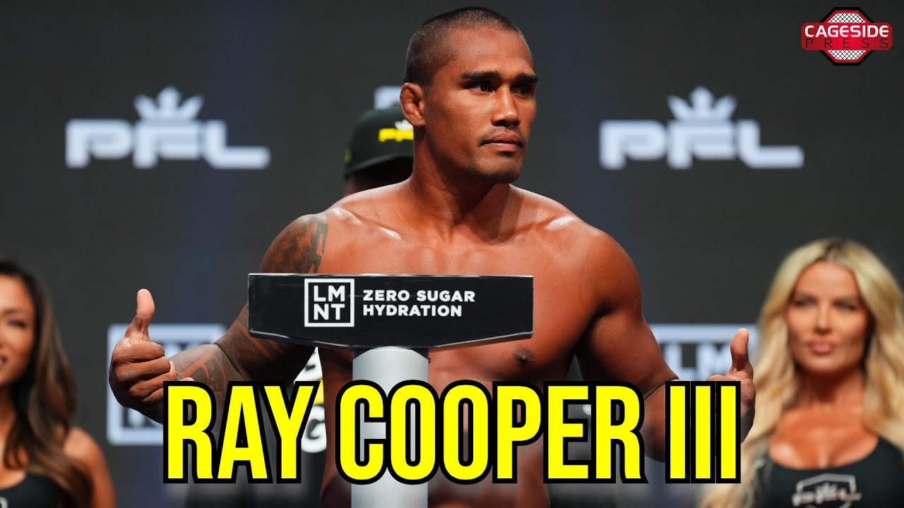 Ray Cooper III Media Day | PFL Playoffs DC - YouTube