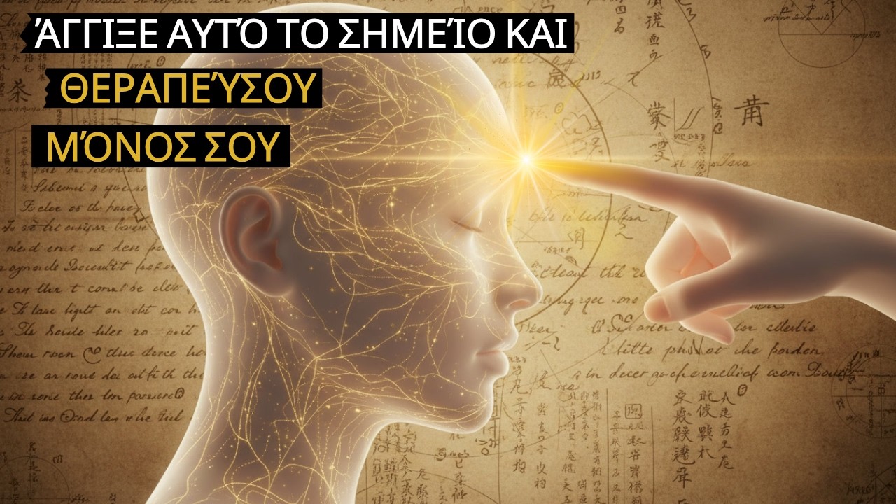 ΘΕΡΑΠΕΥΣΕ το Μυαλό σου Αγγίζοντας Μόνο Ένα Σημείο ανάμεσα στα Φρύδια (Η ...
