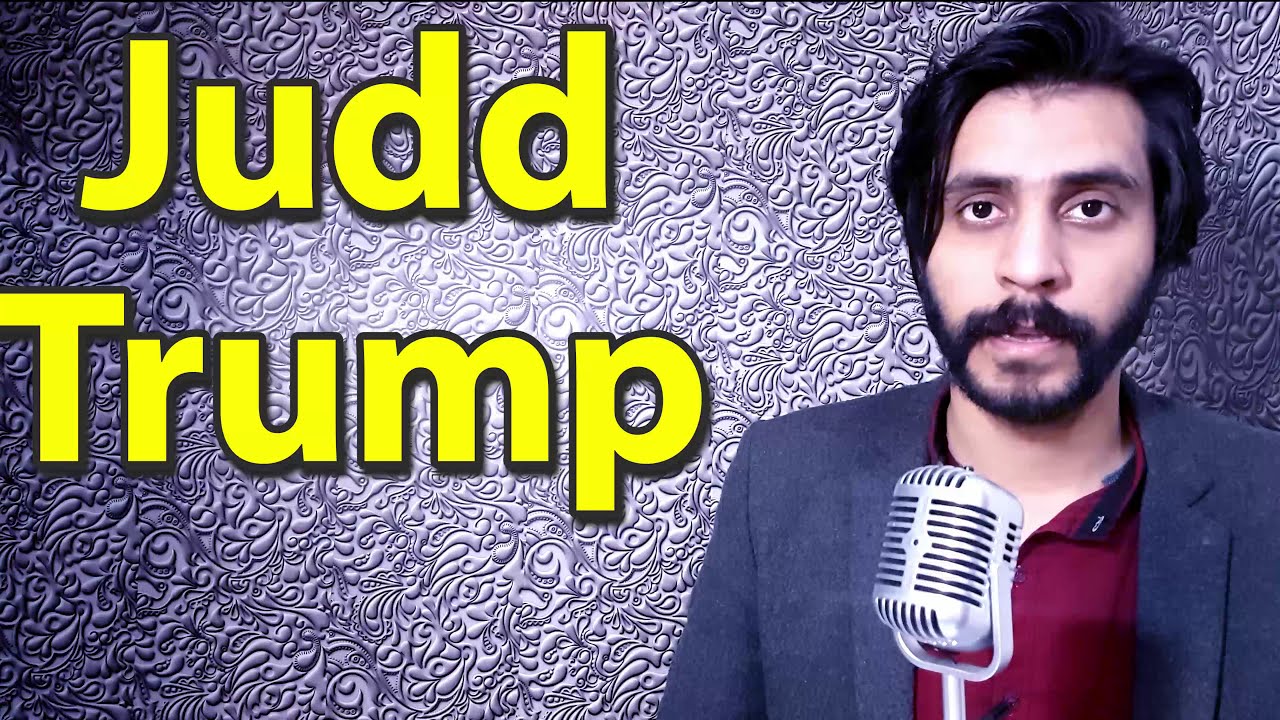 How To Pronounce Judd Trump - YouTube
