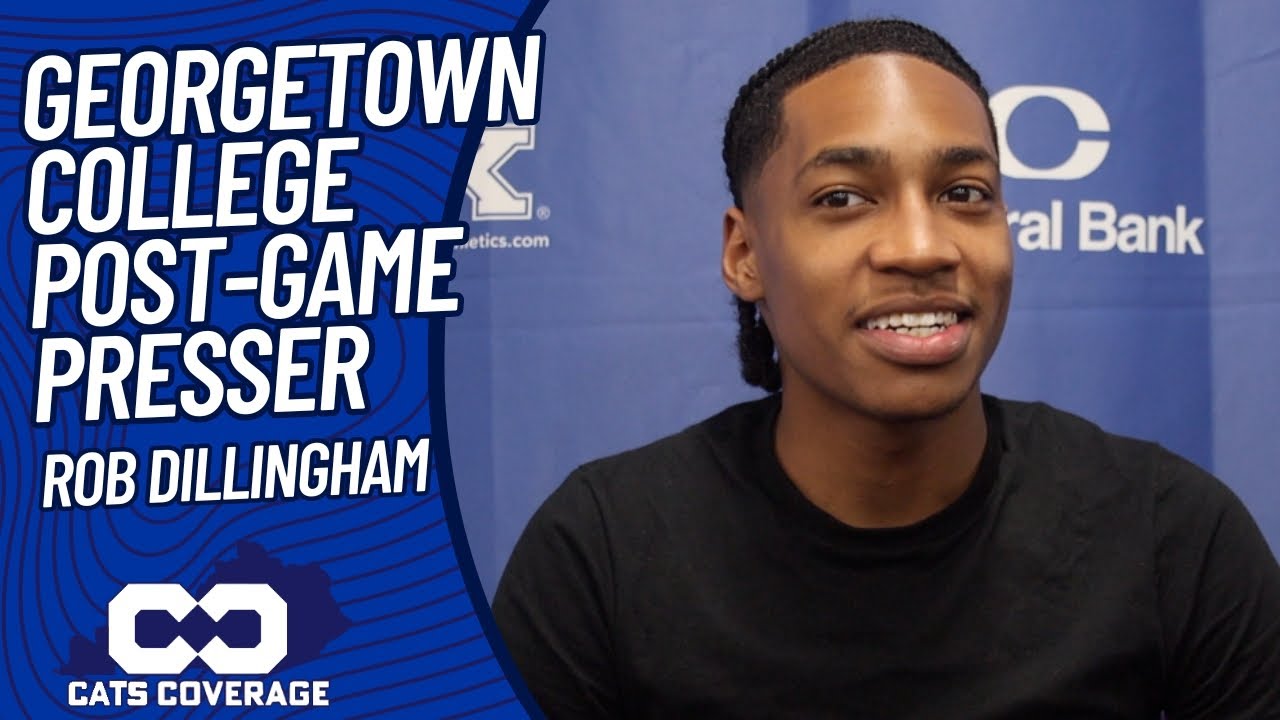 Rob Dillingham Georgetown College Post-Game Presser (10/27/2023) - YouTube