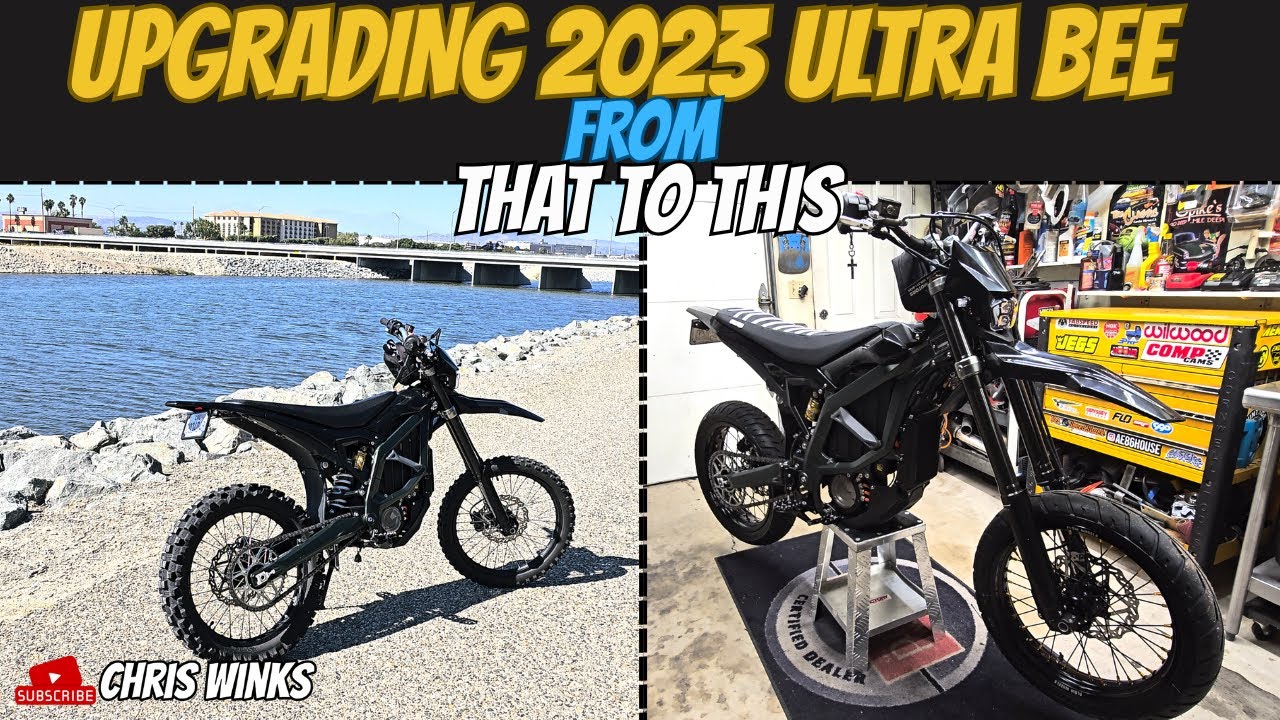 Surron Ultra Bee First Mods and Upgrades - YouTube