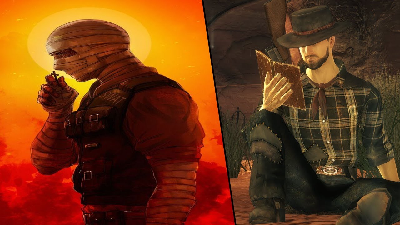 Chad Joshua Graham VS Beta Daniel in Fallout New Vegas - YouTube