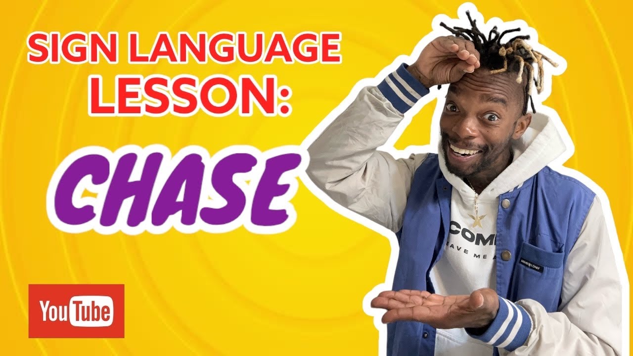 SIGN LANGUAGE LESSON: CHASE #fy #thatsomiggy #asl #chase #learningasl # ...