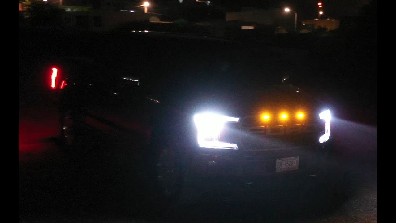 2018 Black Ford F-150 Platinum Raptor Grille at Night - YouTube