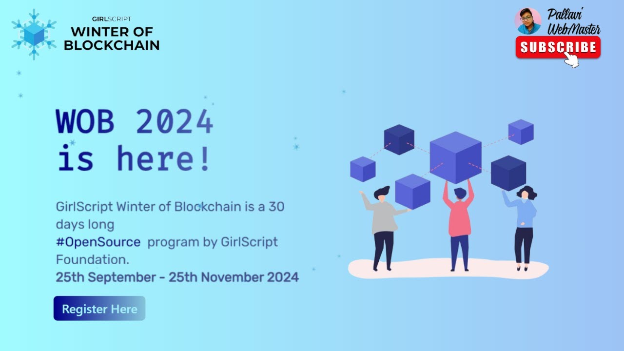 Girlscript Winter Of Blockchain 2024 Opensource Program By Girlscript Foundation Earn Wob