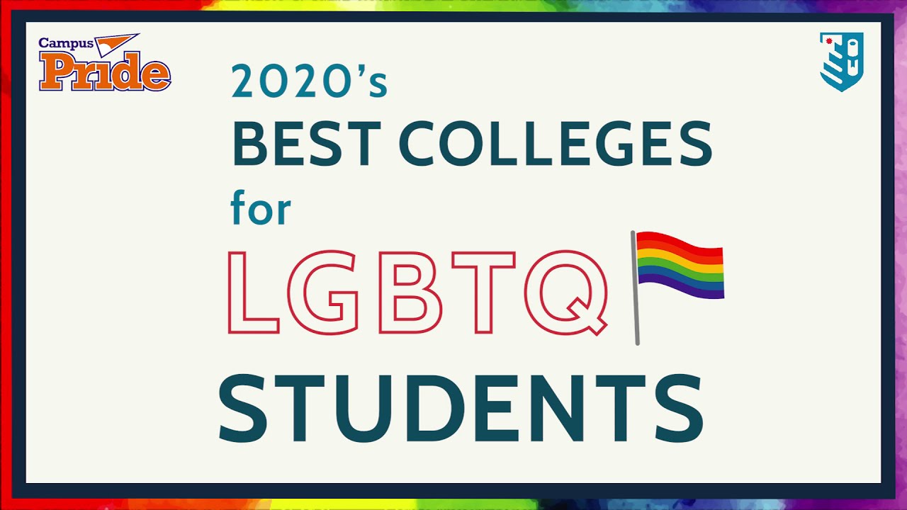 Best Colleges for LGBTQ Students | 2020 Ranking - YouTube