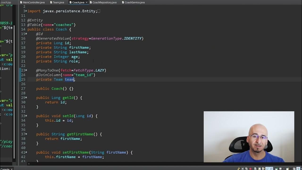 Spring MVC - Multiple One To Many - YouTube