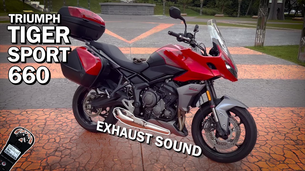 Triumph Tiger Sport 660 Exhaust Sound Only | Revs & Onboard ...