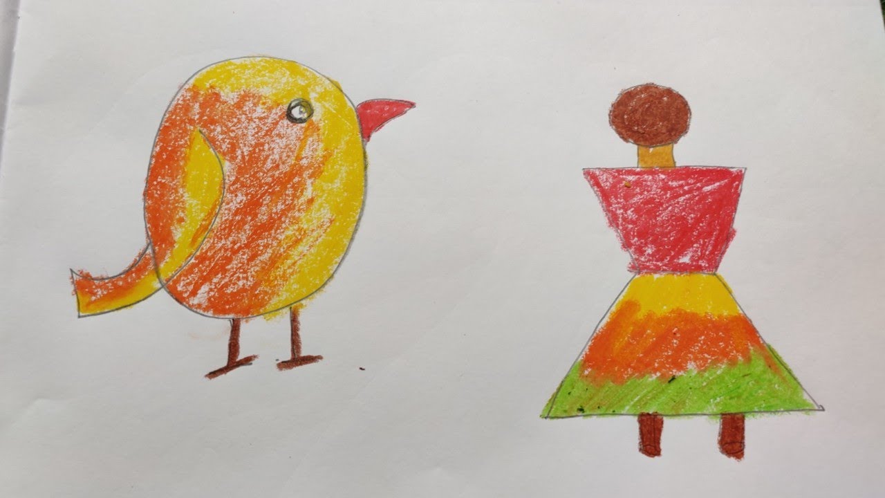 simple drawing for kids/easy drawing art/drawing for kids - YouTube