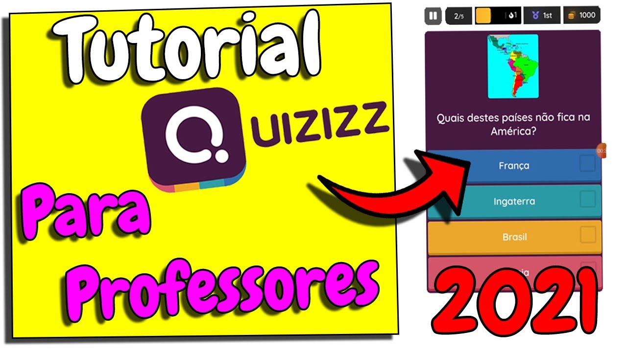 Tutorial quizizz para docentes 2021 - como usar o quizizz - YouTube