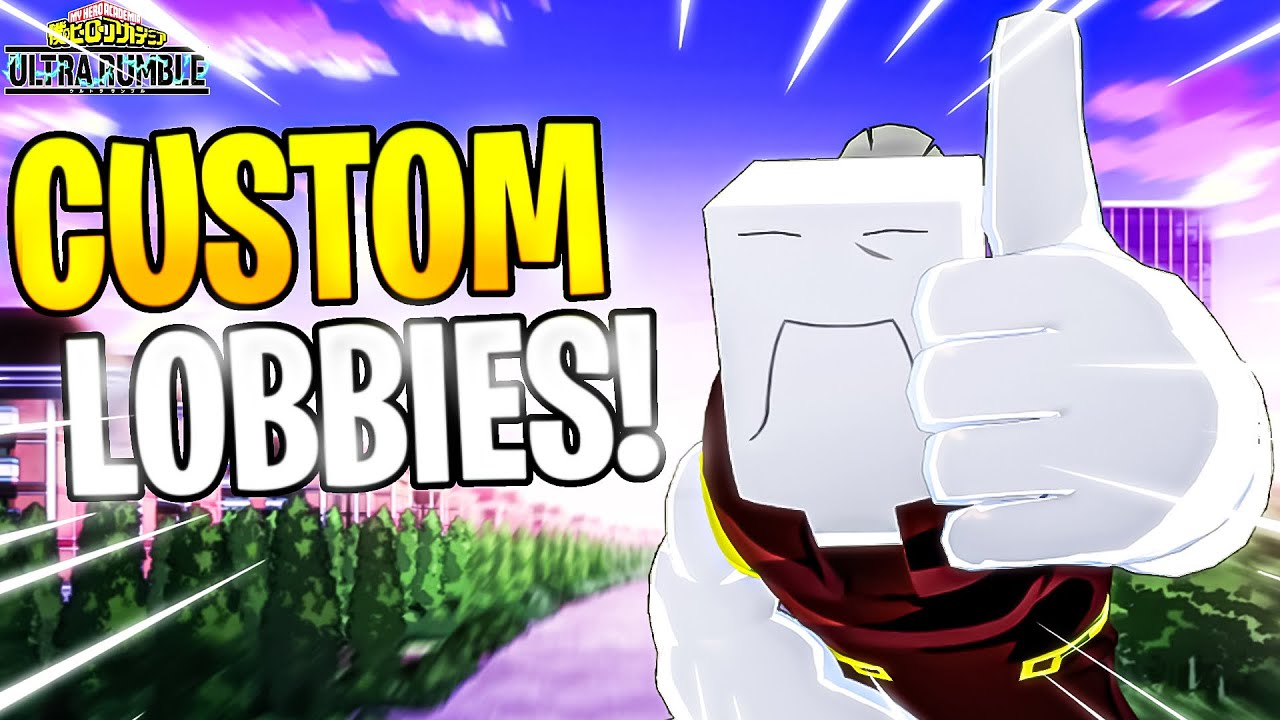 I hosted the first ever custom lobby on MHUR! - YouTube