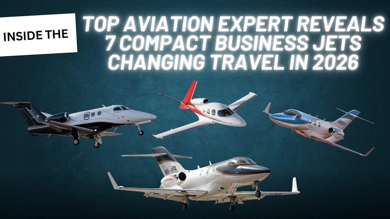 Top 7 Smallest Private Business Jets of 2025 | Compact, Efficient ...