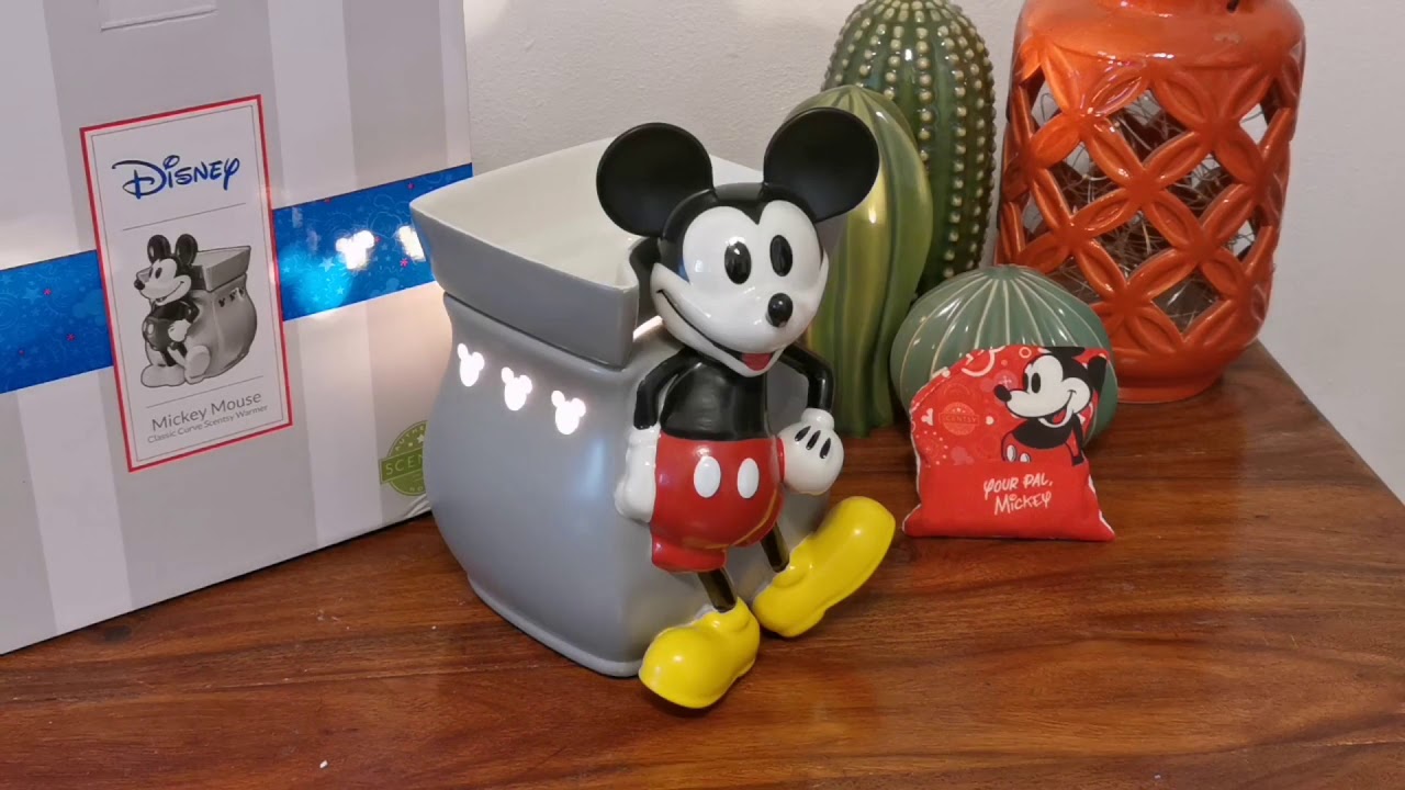 Mickey Mouse Scentsy Warmer 2020 (Scentsy Disney Reviews) - YouTube