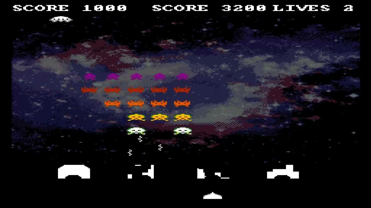 COLORFUL SPACE BACKGROUND MODE Skinvaders SKIN VADERS Prototype Space ...