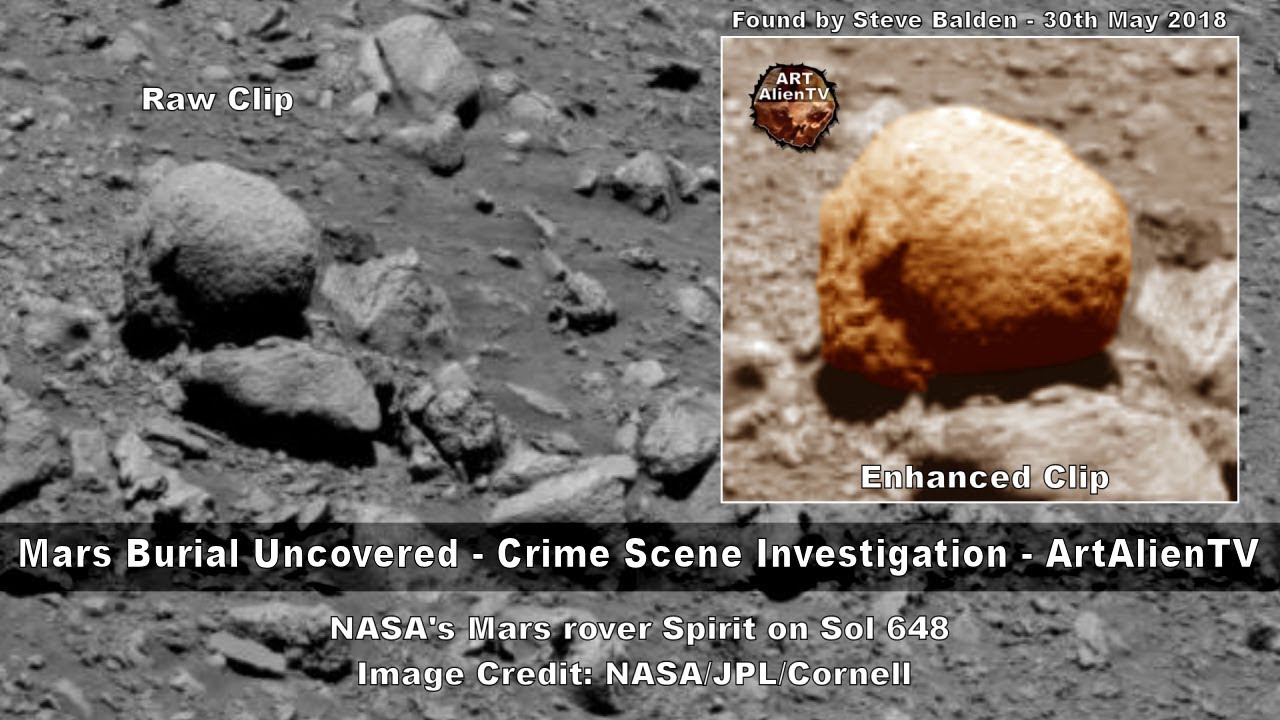 Mars Burial Uncovered - Crime Scene Investigation - ArtAlienTV - YouTube