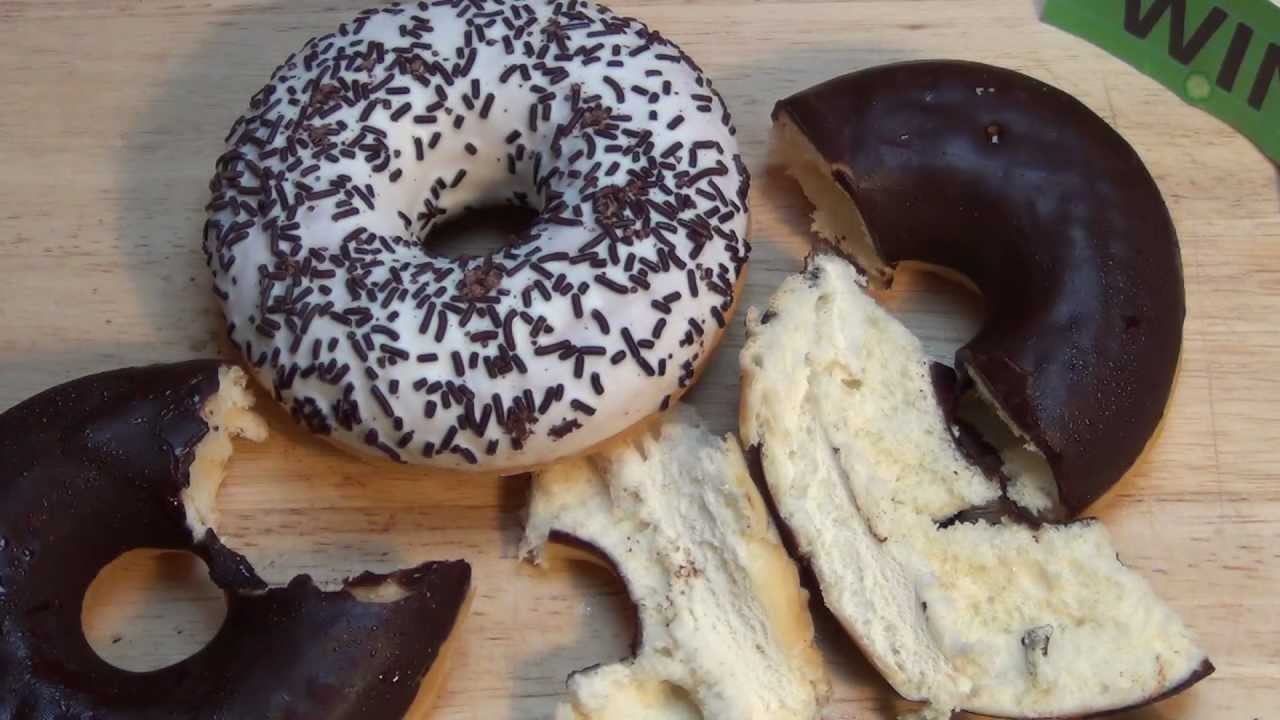 Donuts 4er hell und dunkel Globus - YouTube